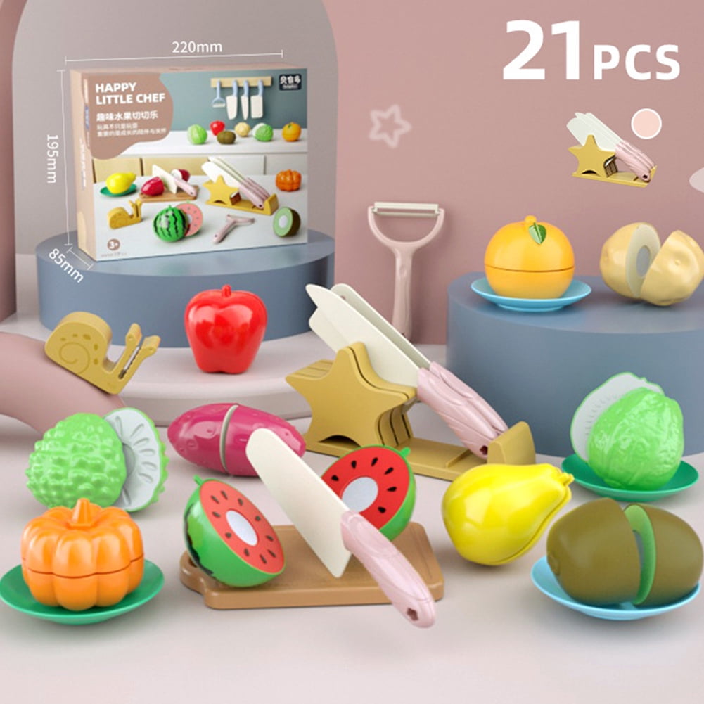 CSCHome Kids Playhouse Kitchen Toy Set Play Food Toy Vegetables Set ...