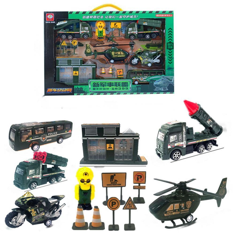 CSCHome Kids Toy Car City Traffic Car Model Set Parent-Child ...