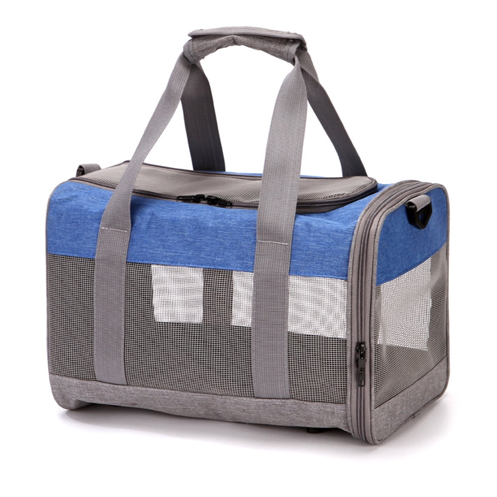 CSCHome Pet Carrier Dog Carrier Cat Kennel Airline Approved Soft Sided ...