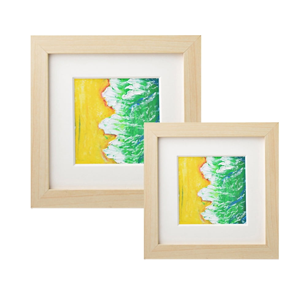 CSCHome Picture Frames for Wall Wood Photo Frame with Premium ...