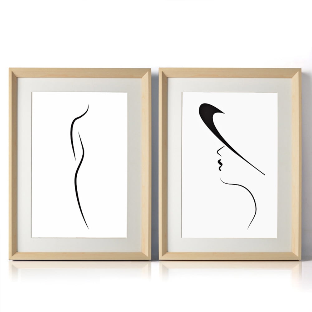 CSCHome Picture Frames for Wall Wood Photo Frame with Premium ...