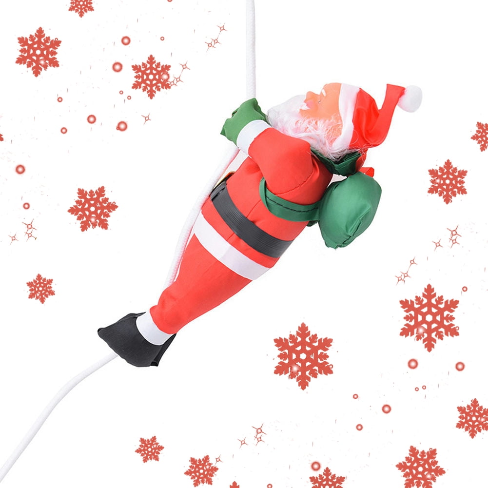 CSCHome Santa Claus Climbing Ornaments Christmas Hanging Decoration ...