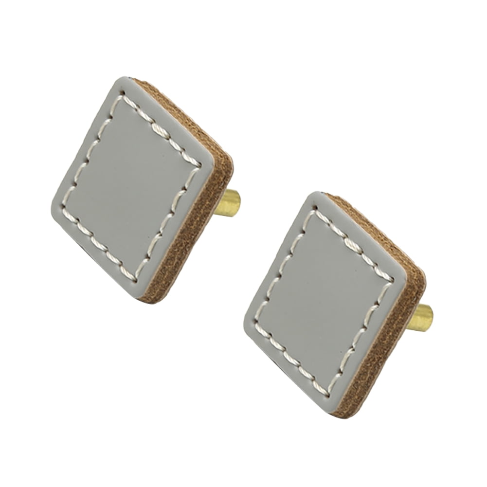 CSCHome Square Drawer Handles, Easy to Install 1.33x1.18inch Tv Cabinet ...