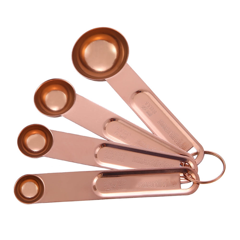 CSCHome Stainless Steel Measuring Cups,Measuring Cup Spoon Set,Kitchen ...