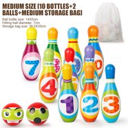 Style-Carry Kids Bowling Set, Light Up with 6 Pins & 1 Ball, Indoor ...