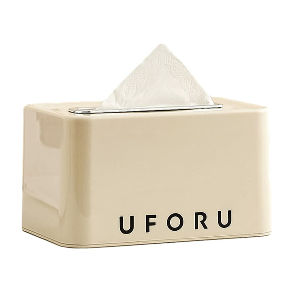 CSCHome tissue boxes Modern Rectangular Plastic Facial Tissues ...