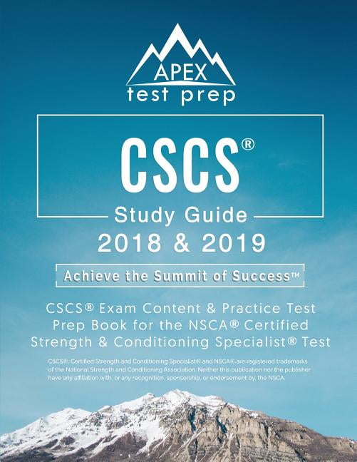 CSCS Study Guide 2018 & 2019: CSCS Exam Content & Practice Test Prep ... CSCS Study Guide 2018 & 2019: CSCS Exam Content & Practice Test Prep ...