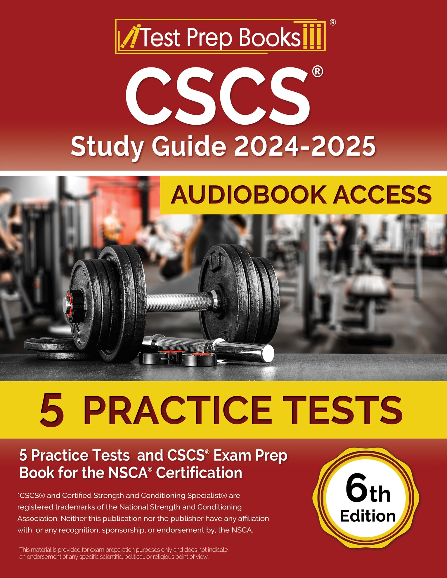 CSCS Study Guide 2024-2025: 5 Practice Tests and CSCS Exam Prep Book ...