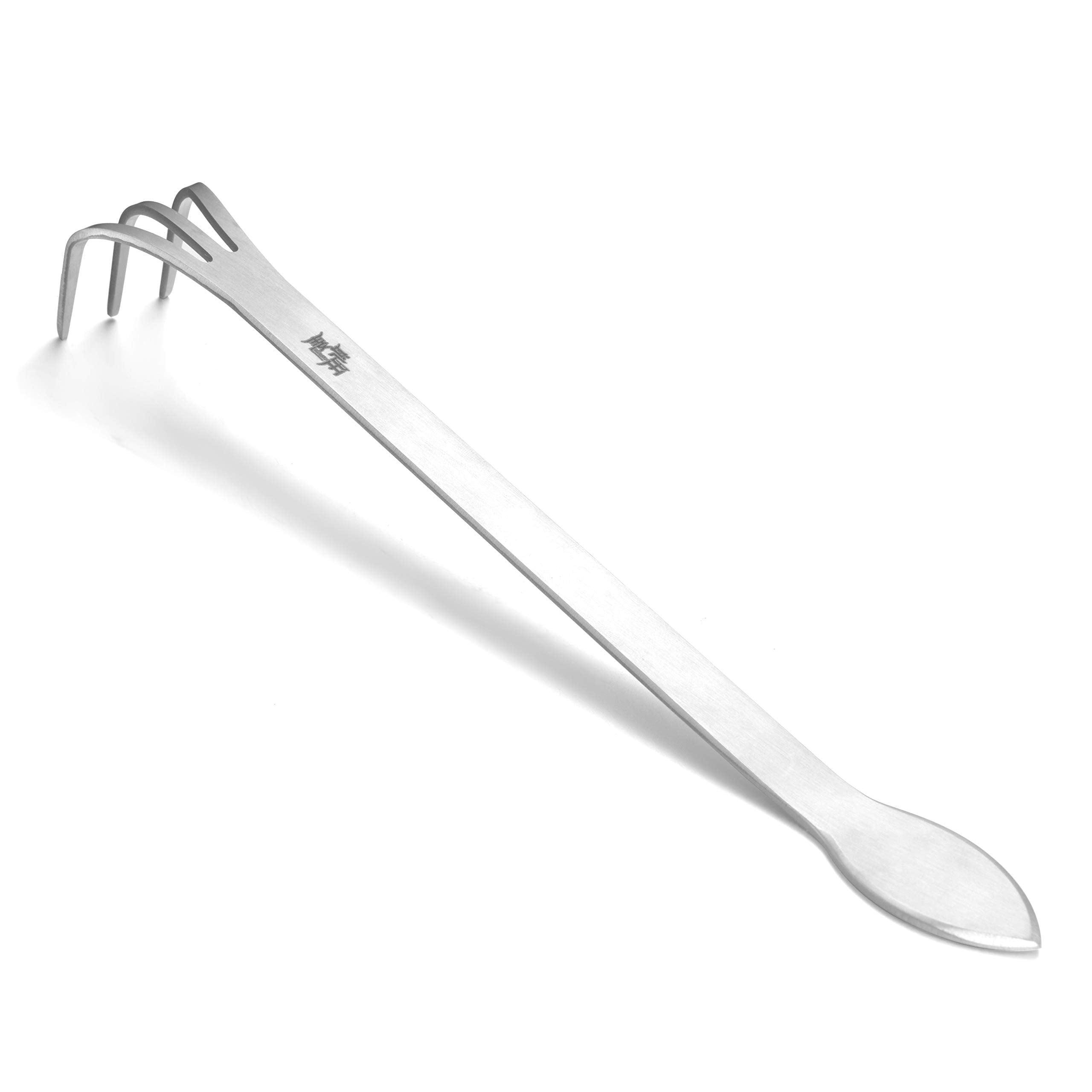 CSCTEK 304 Stainless Steel Bonsai Rake Tool,8.2 inch Prong Bonsai Rake ...