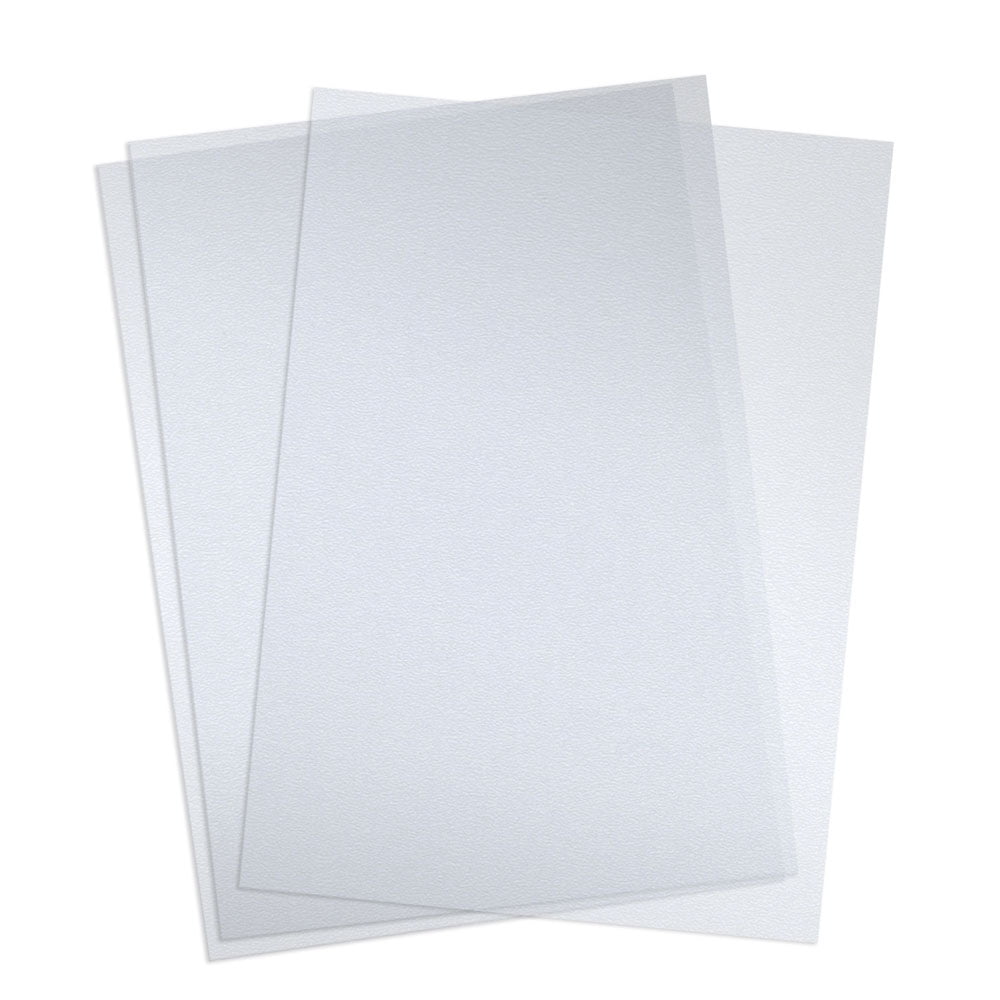 CSD12-ASMT -12 Mil Frosted Clear Sand Texture Polycover Biniding Covers ...