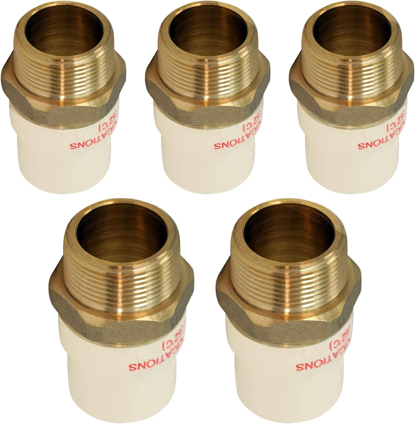 CSDQN114-OM-5 Male X CPVC Adapter Transition Pipe Fitting Durable over ...