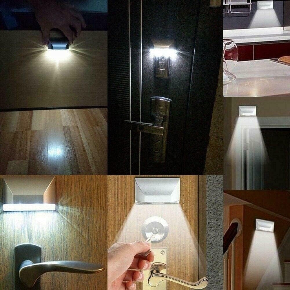 CSEONE Big Savings! Infrared Door Lock Sensor Light, LED Door Lock ...