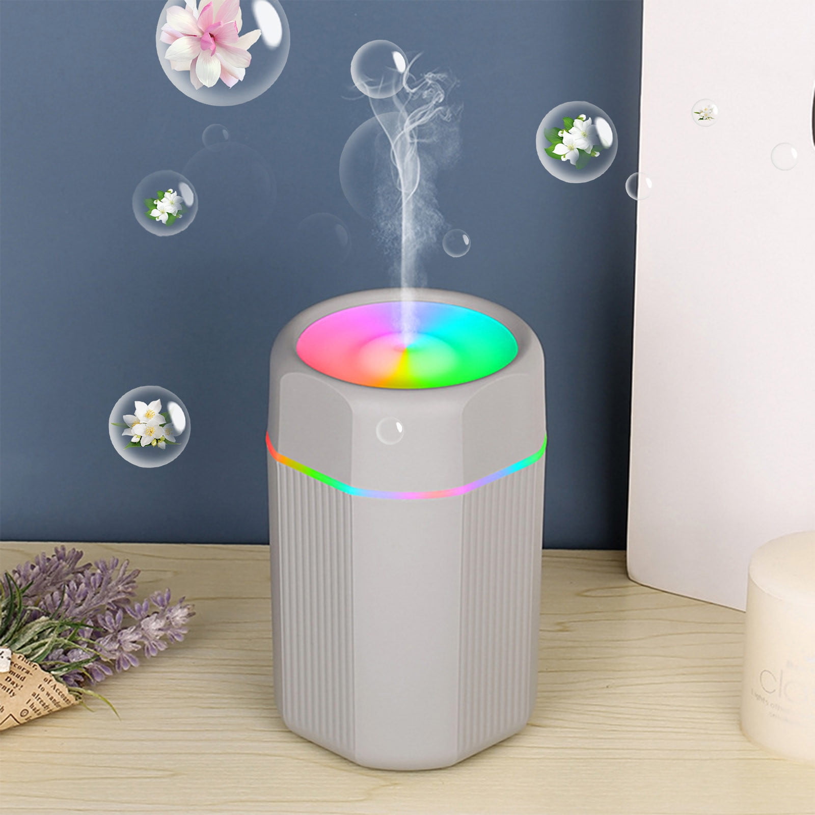 CSEONE Cool Mist Humidifier for Bedroom & Nursery, Portable USB ...