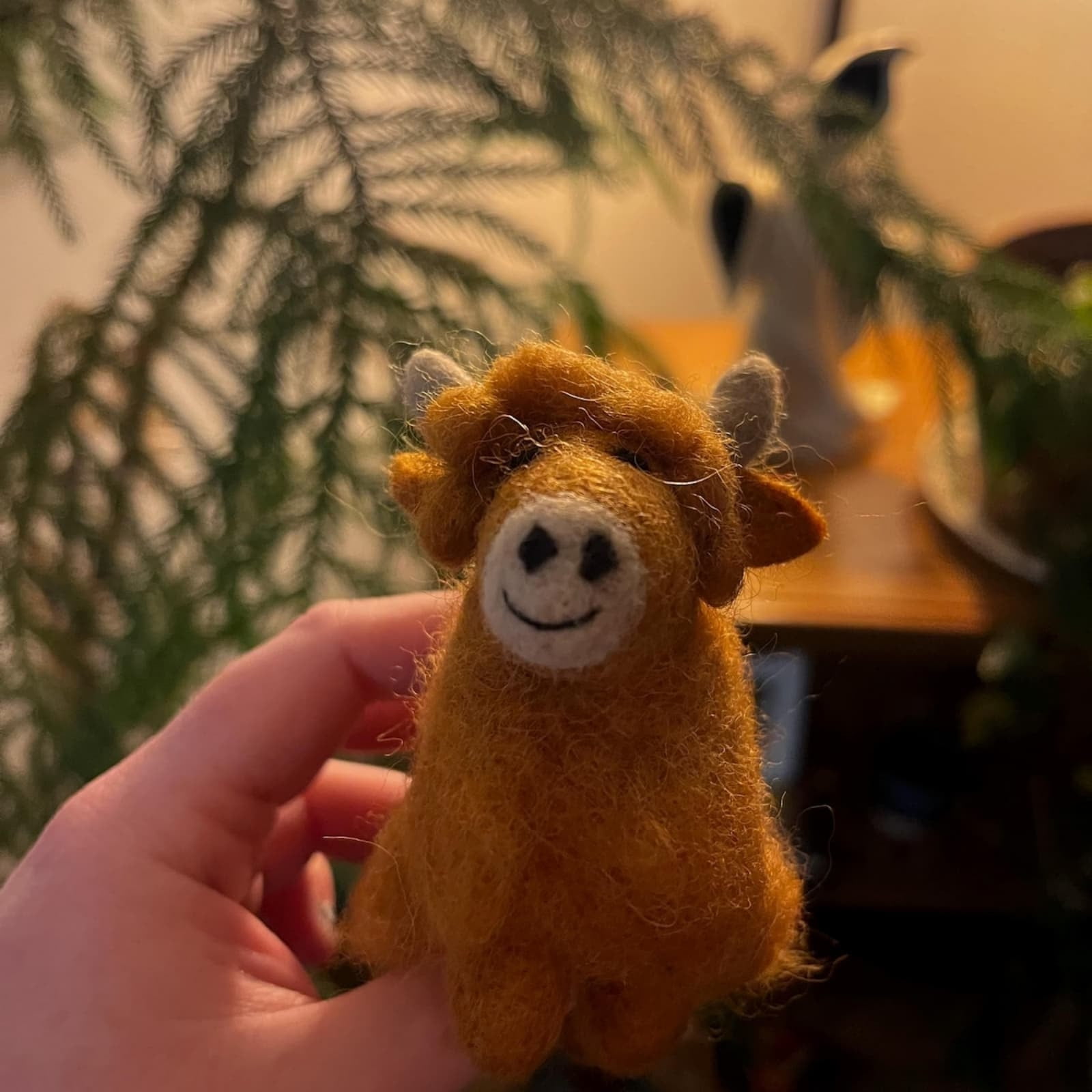 CSEONE Handcrafted Yak Hanging Ornament Traditional Natural Fiber Home ...