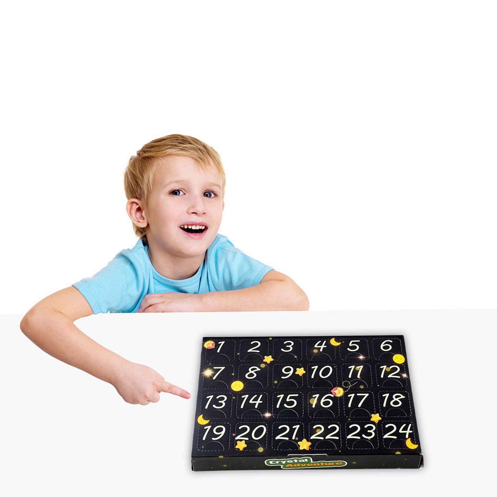 CSEONE Natural Crystal 24-Stone Set, Popular Educational Science ...