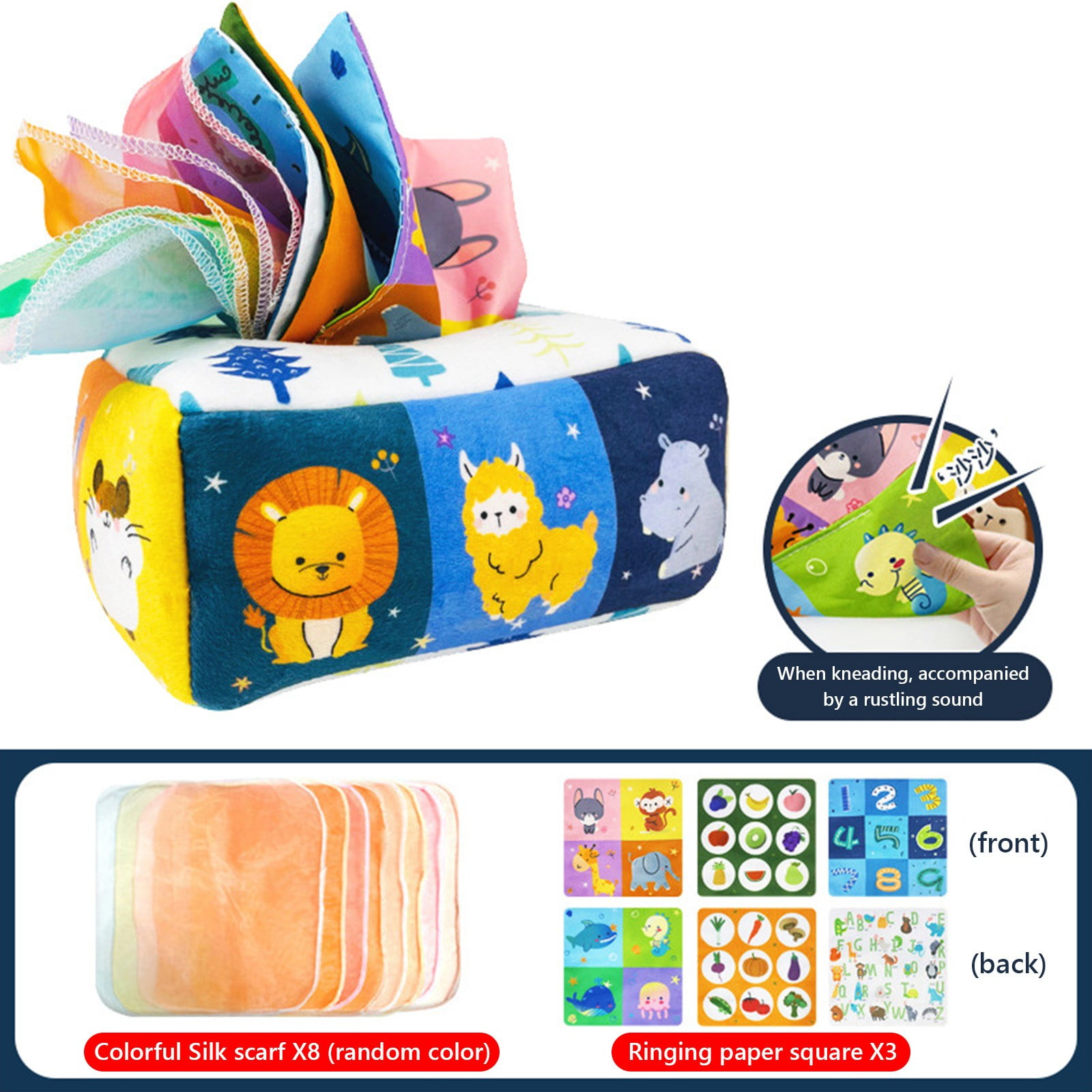 CSEONE Tissue Boxes Clearance Items! Fabric Material Tissue Box Can Not ...