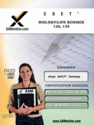 CSET Biology-Life Science 120-124 : Teacher Certification Exam - Walmart.com