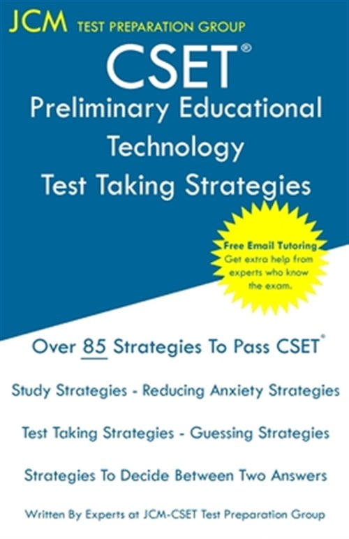 Pre-Owned CSET Preliminary Educational Technology - Test Taking ...