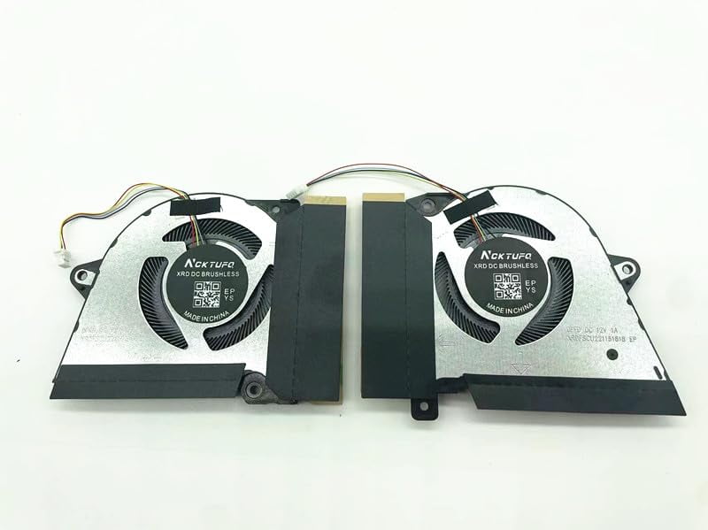 CSEZWASM Laptop CPU+GPU Cooling RRF12 Fan Replacement for ASUS Rog ...