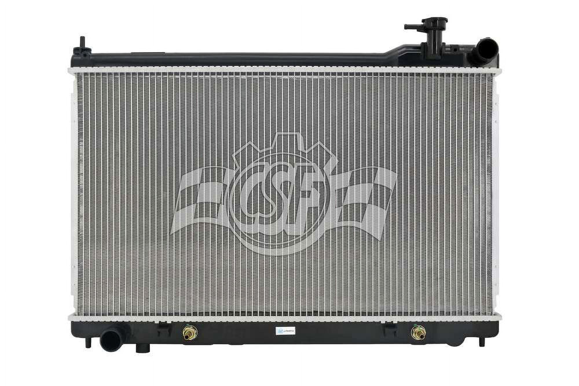 CSF 2984 1 Row Plastic Tank Aluminum Core Radiator - Walmart.com