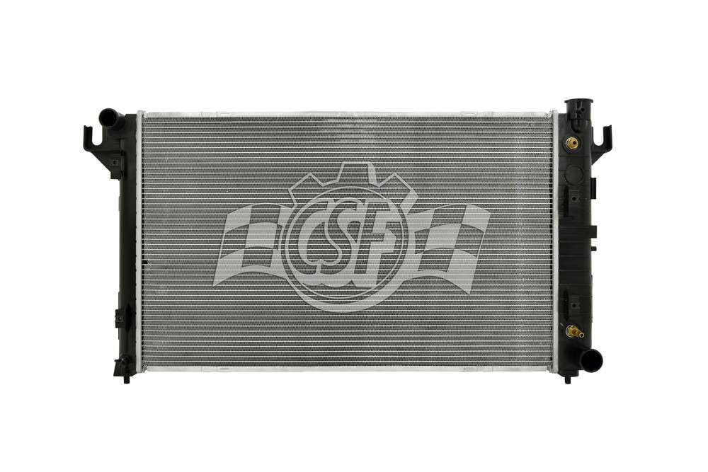CSF 3358 1 Row Plastic Tank Aluminum Core Radiator - Walmart.com