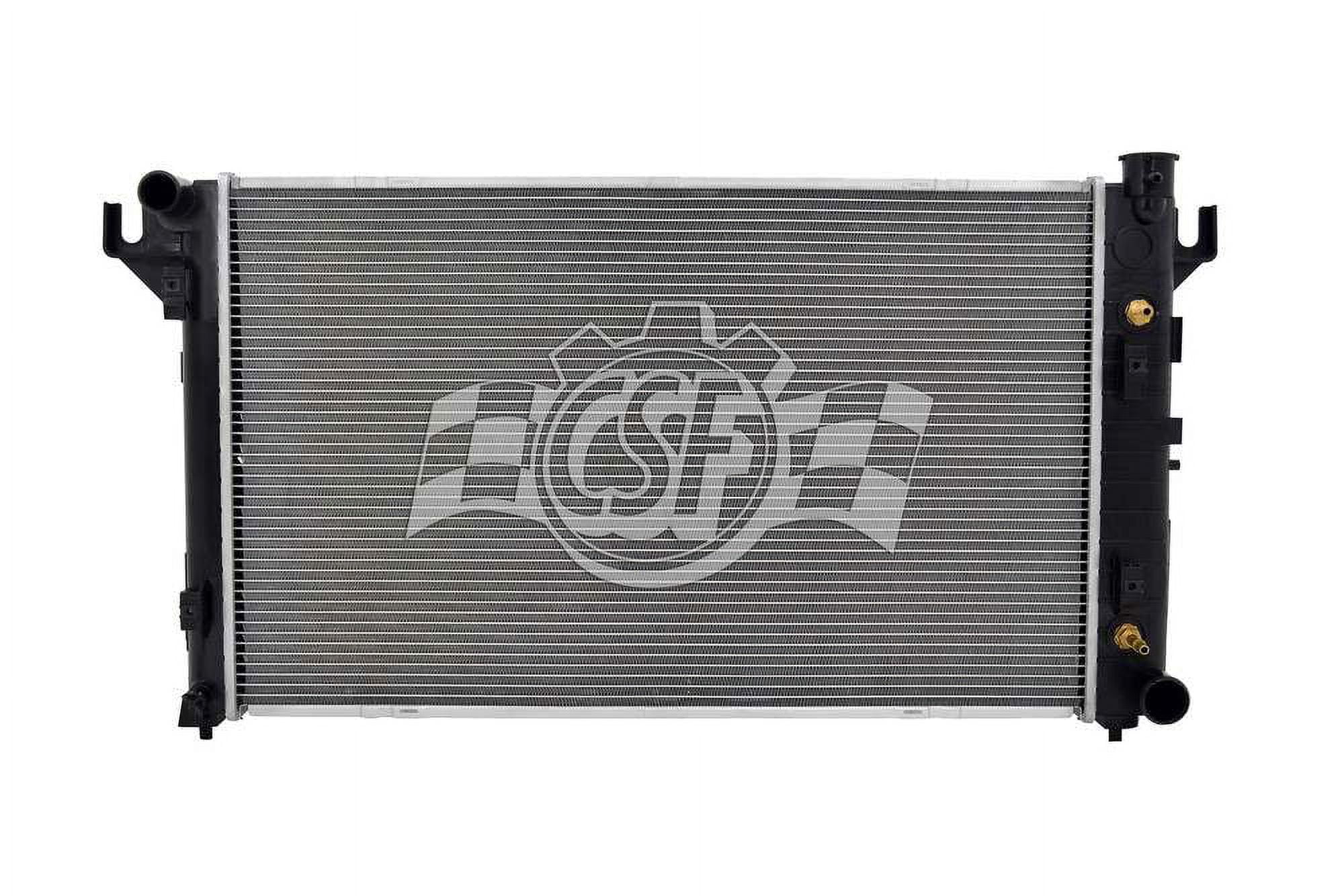 CSF 3359 1 Row Plastic Tank Aluminum Core Radiator - Walmart.com