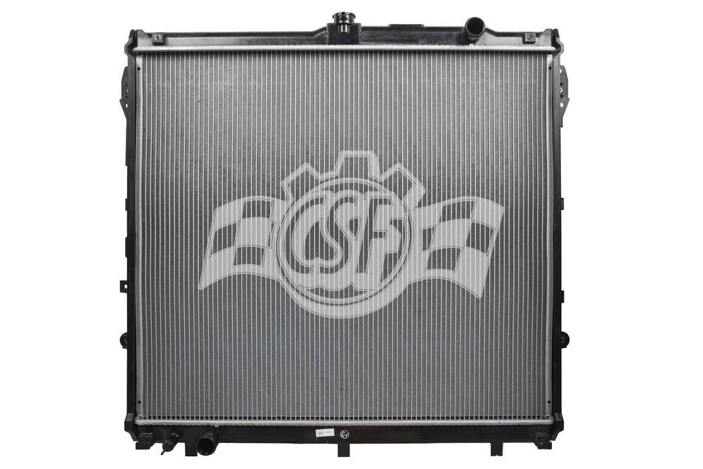 CSF 3377 1 Row Plastic Tank Aluminum Core Radiator - Walmart.com