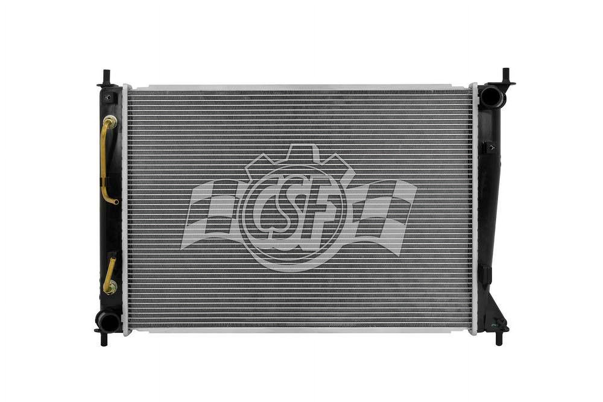CSF 3494 1 Row Plastic Tank Aluminum Core Radiator - Walmart.com