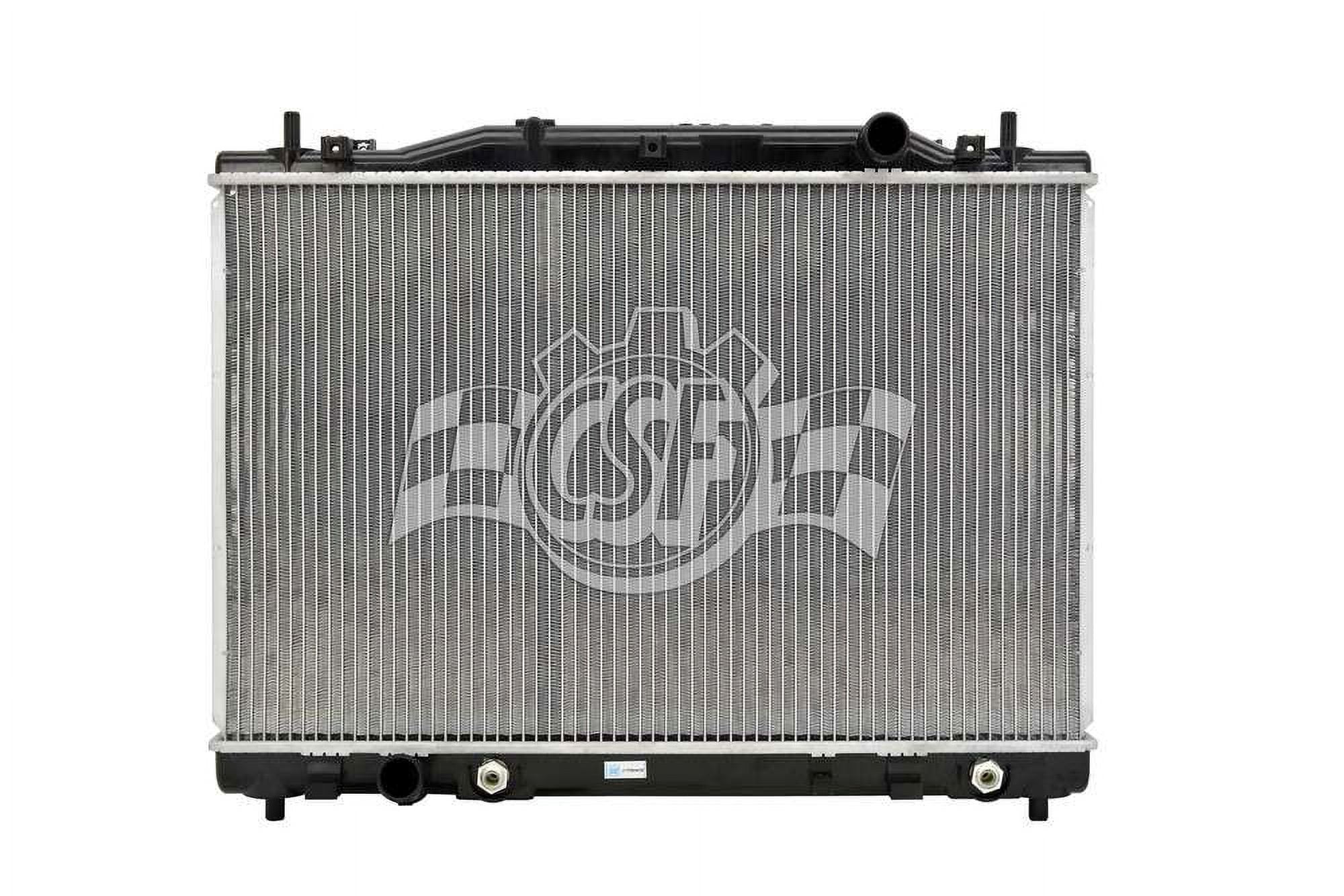 CSF 3571 1 Row Plastic Tank Aluminum Core Radiator - Walmart.com
