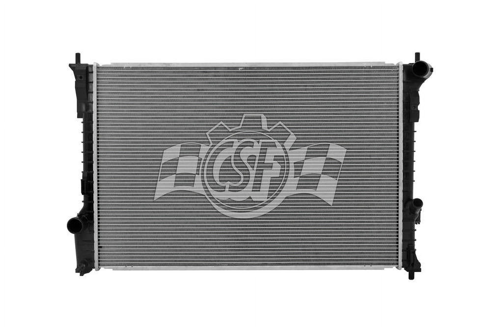 CSF 3633 1 Row Plastic Tank Aluminum Core Radiator - Walmart.com