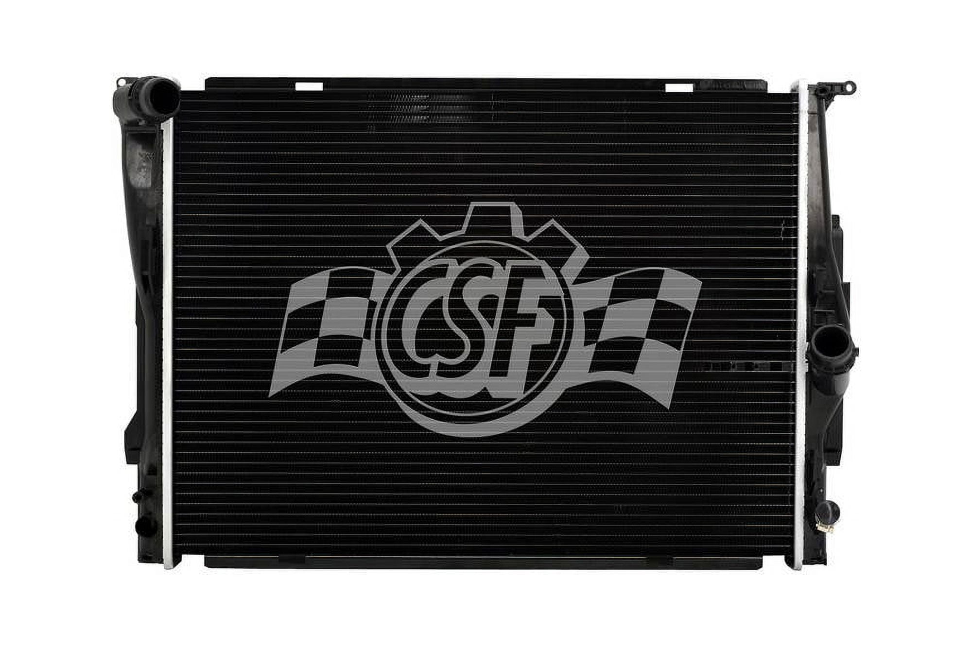 CSF 3718 1 Row Plastic Tank Aluminum Core Radiator - Walmart.com