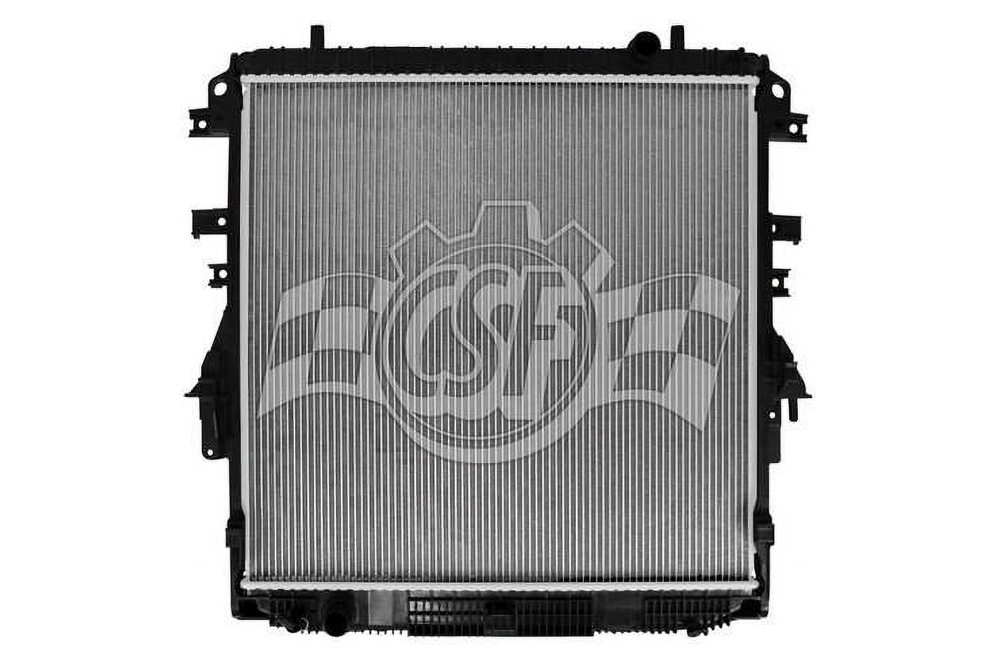 CSF 3800 1 Row Plastic Tank Aluminum Core Radiator Fits select: 2014 ...