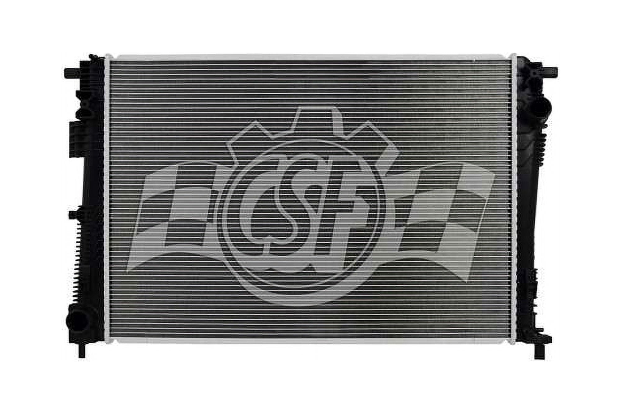 CSF 3810 1 Row Plastic Tank Aluminum Core Radiator - Walmart.com
