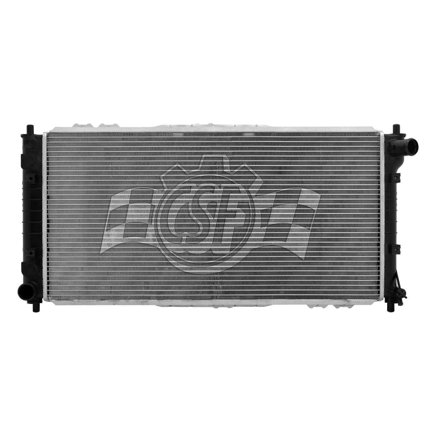 CSF Aluminum Core Radiator, 1 Row Plastic Tank - Walmart.com