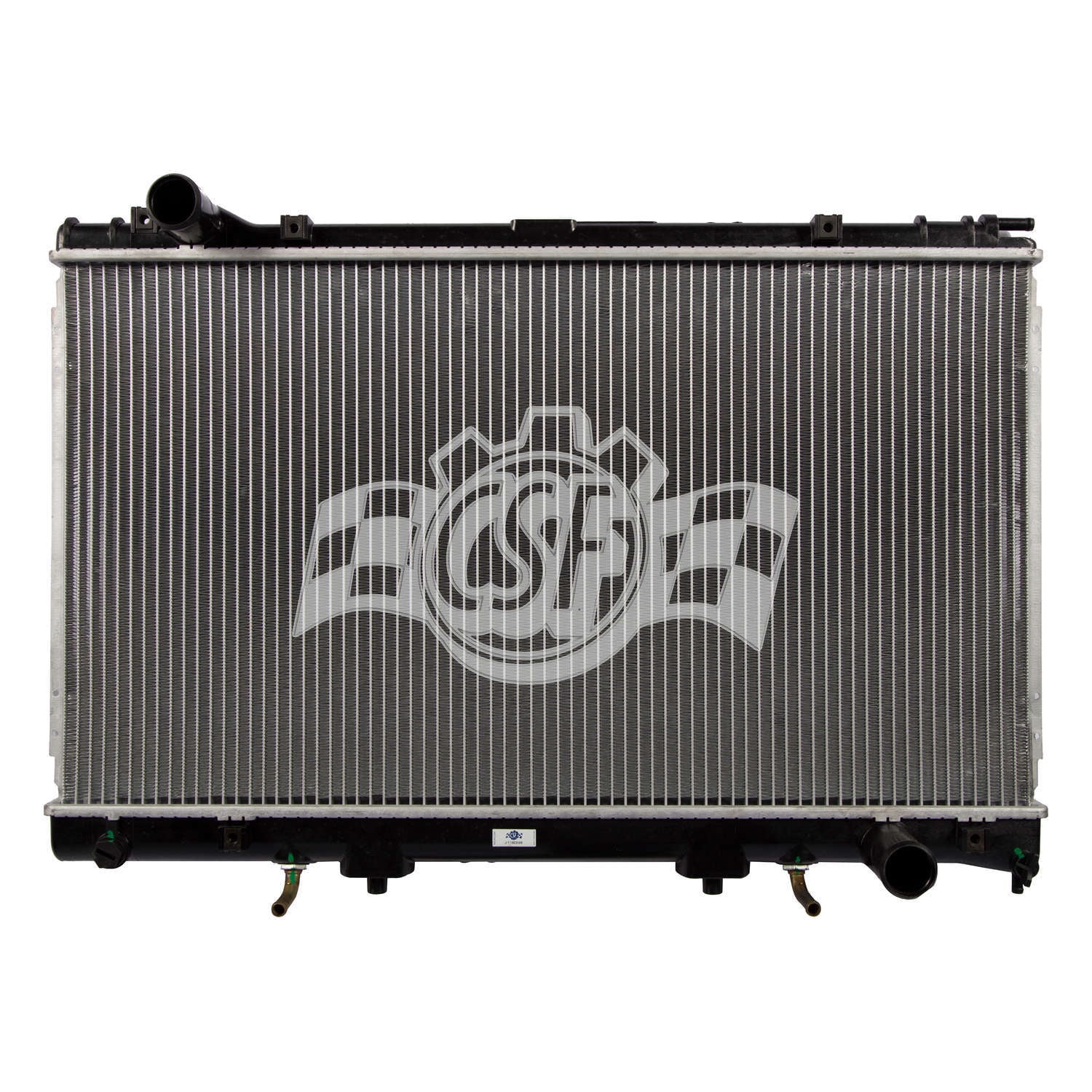 CSF Aluminum Core Radiator, 1 Row Plastic Tank - Walmart.com