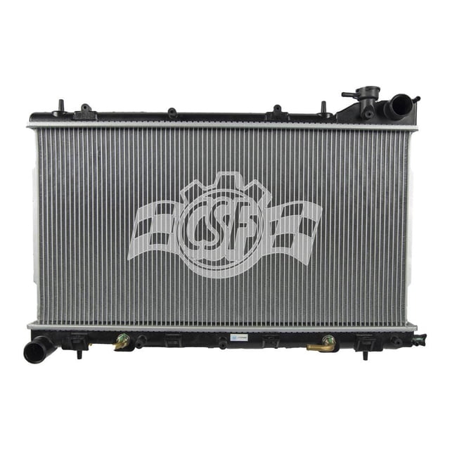 CSF Aluminum Core Radiator, Plastic Tank - Walmart Business Supplies