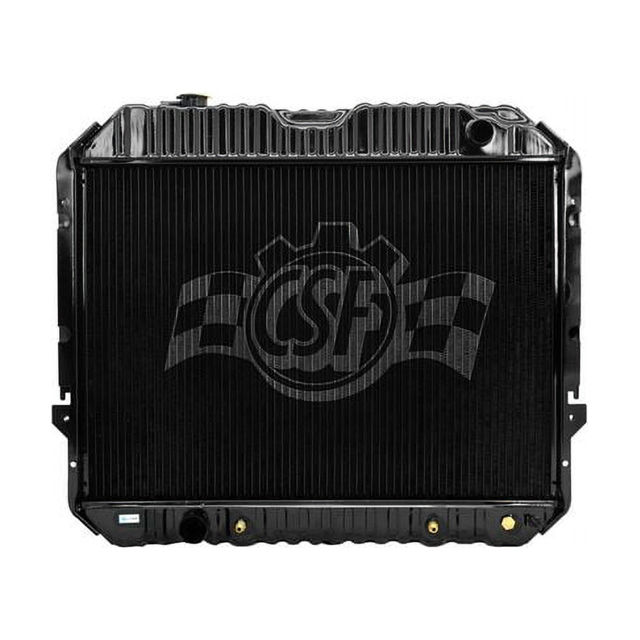 CSF 78 Ford E-100 Econoline 7.5L OEM Plastic Radiator - 2278 - Walmart.com