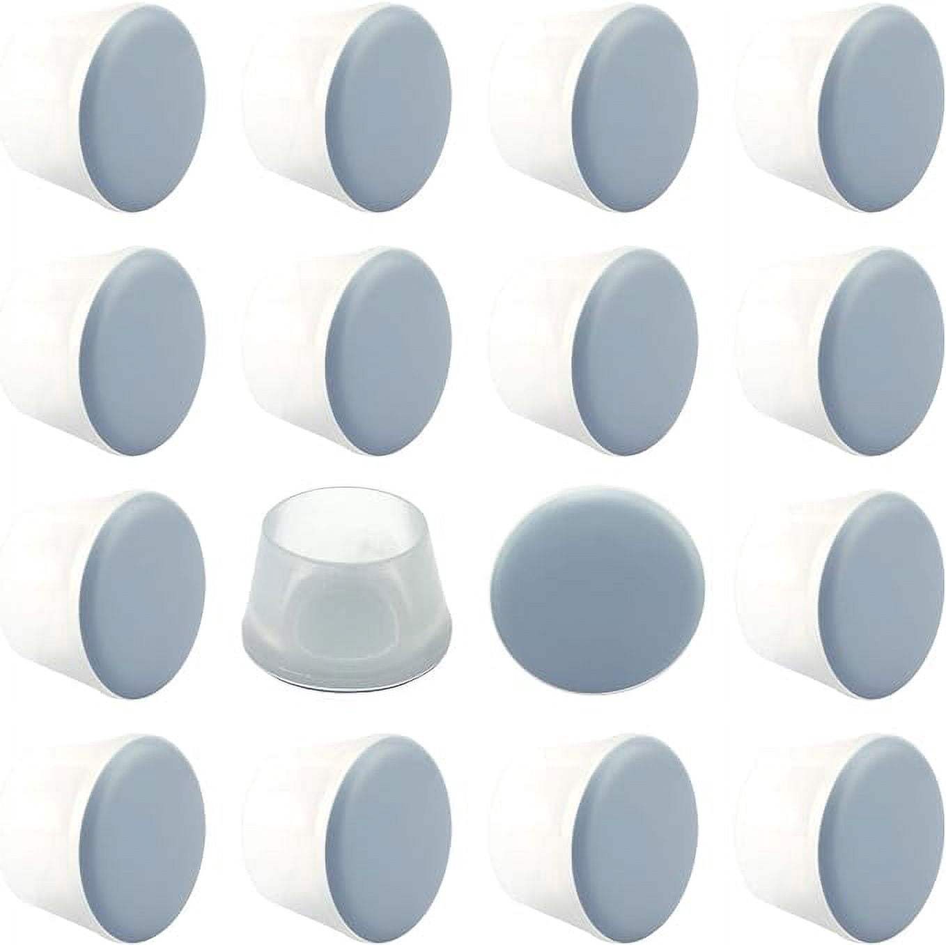 CSFMC Sliders Cups for Round Furniture Legs(1 1/8 inches(28mm),16 Pack ...