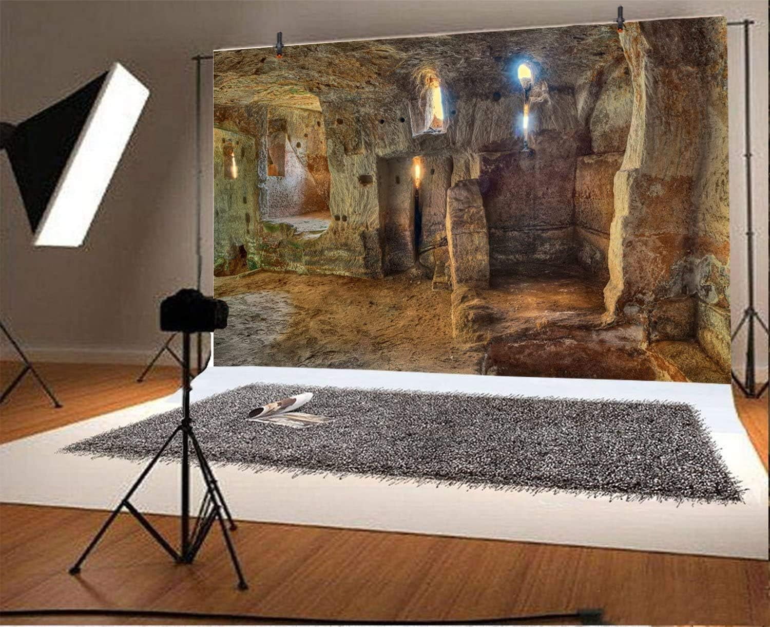 Generic 7x5ft Cave Backdrop, Nativity Scene Background, Bethlehem ...