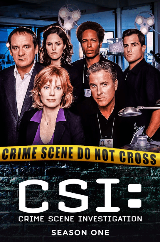 CSI: Crime Scene Investigation 2000 Poster 24x36 - Season 1, Gripping ...
