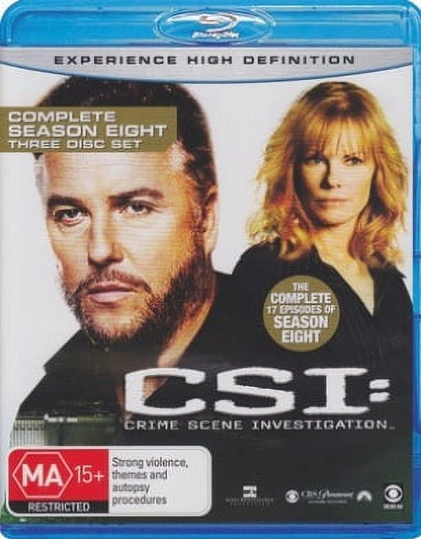 CSI: Crime Scene Investigation (Complete Season 8) - 3-Disc Set ( CSI ...