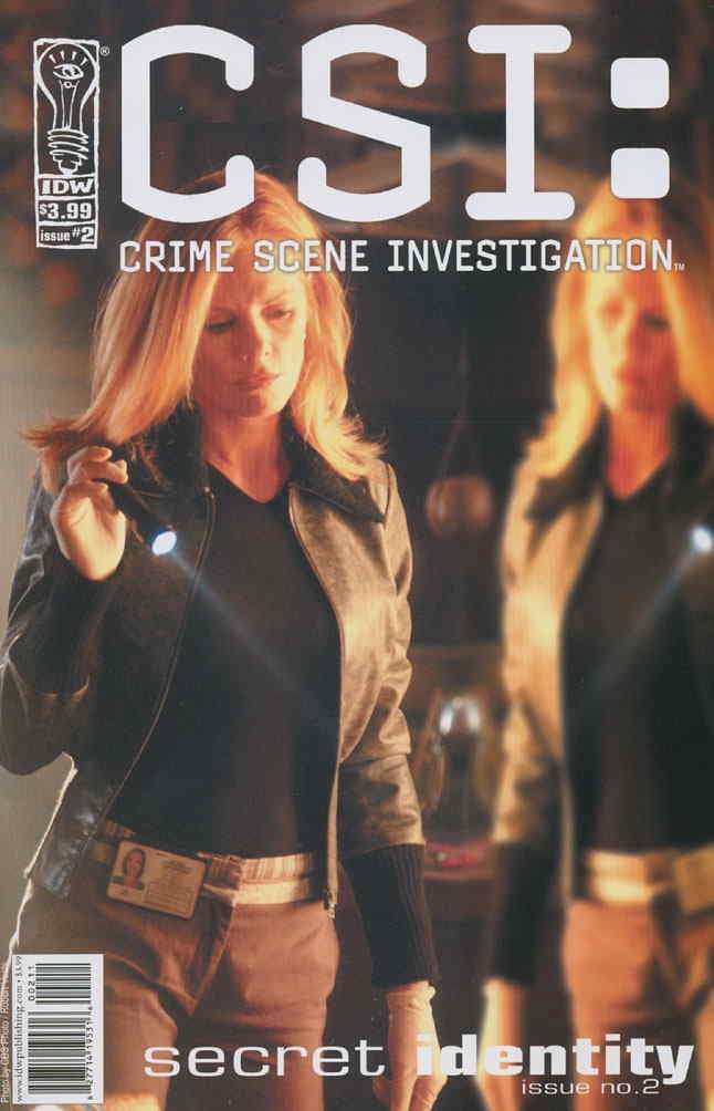 CSI: Crime Scene Investigation-Secret Identity #2 VF ; IDW Comic Book ...