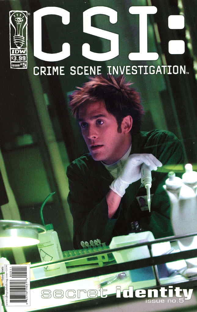 CSI: Crime Scene Investigation-Secret Identity #5 VF ; IDW Comic Book ...