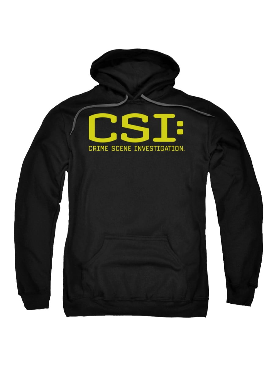 CSI: Las Vegas Original TV Show CBS Logo Adult Pull-Over Hoodie ...