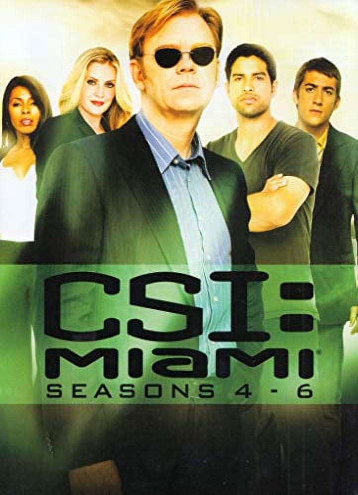 CSI Miami 4-6 seasons, 10% to charity - Walmart.com