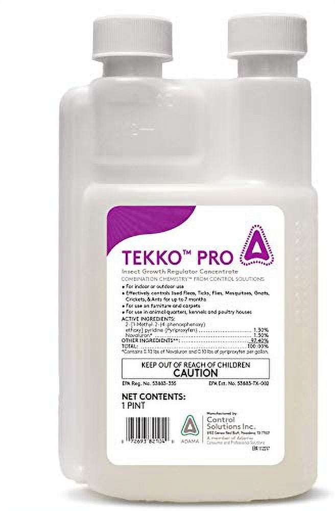 TeviRoom Tekko Pro IGR Insect Growth Regulator, 16 oz, Controls Fleas ...
