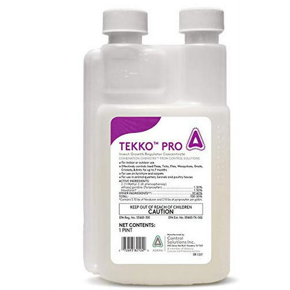 TeviRoom Tekko Pro IGR Insect Growth Regulator, 16 oz, Controls Fleas ...