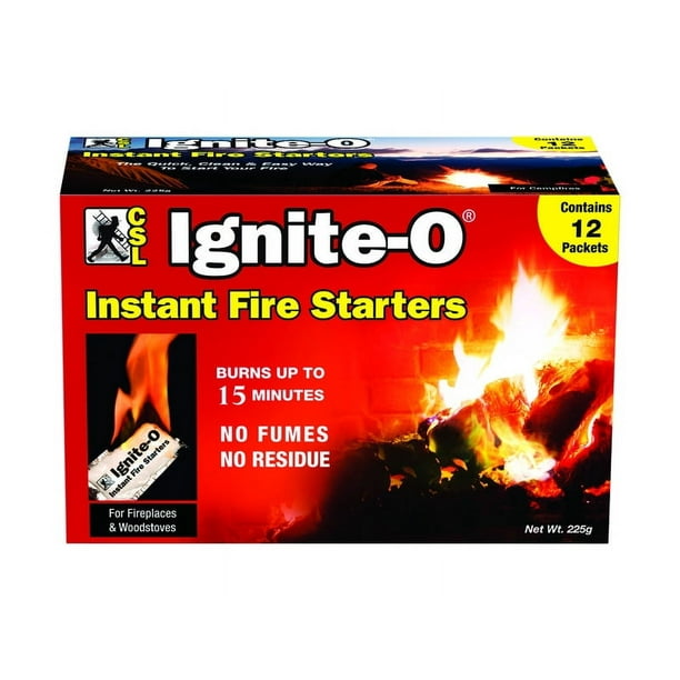 CSL Ignite-O Wax Fire Starter 15 min 1 pk - Walmart Business Supplies