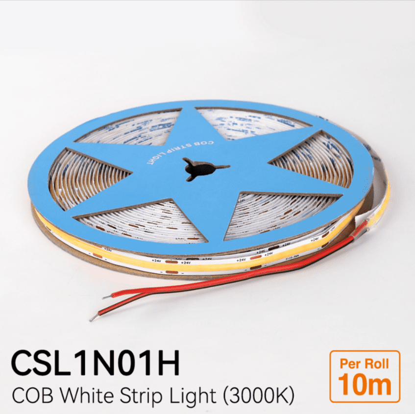 CSL1N01H - COB White Strip Light (10m/roll, 3000K) - Walmart.com