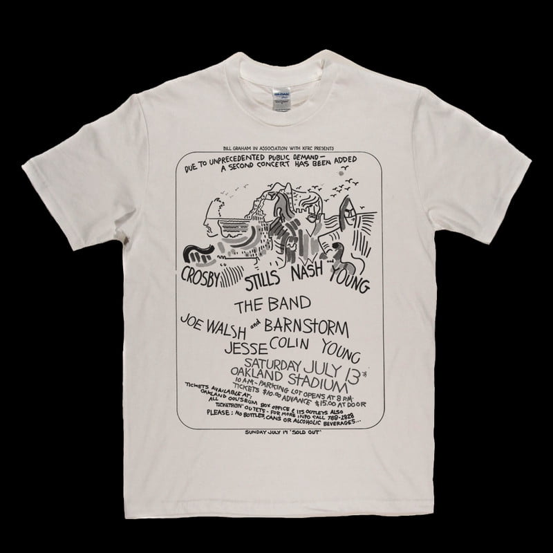 CSNY Day On The Green 1974 Poster T-Shirt - Walmart.com